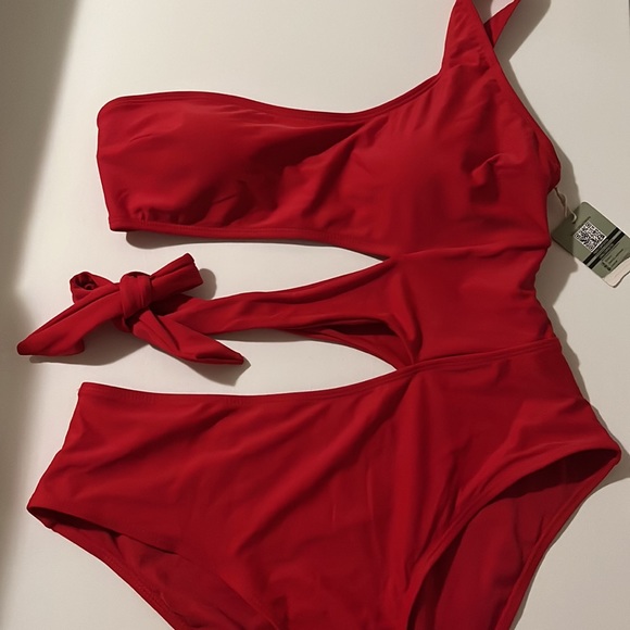 shekini | Swim | Shekini Cheek One Shoulder Monokini With One Strap To ...